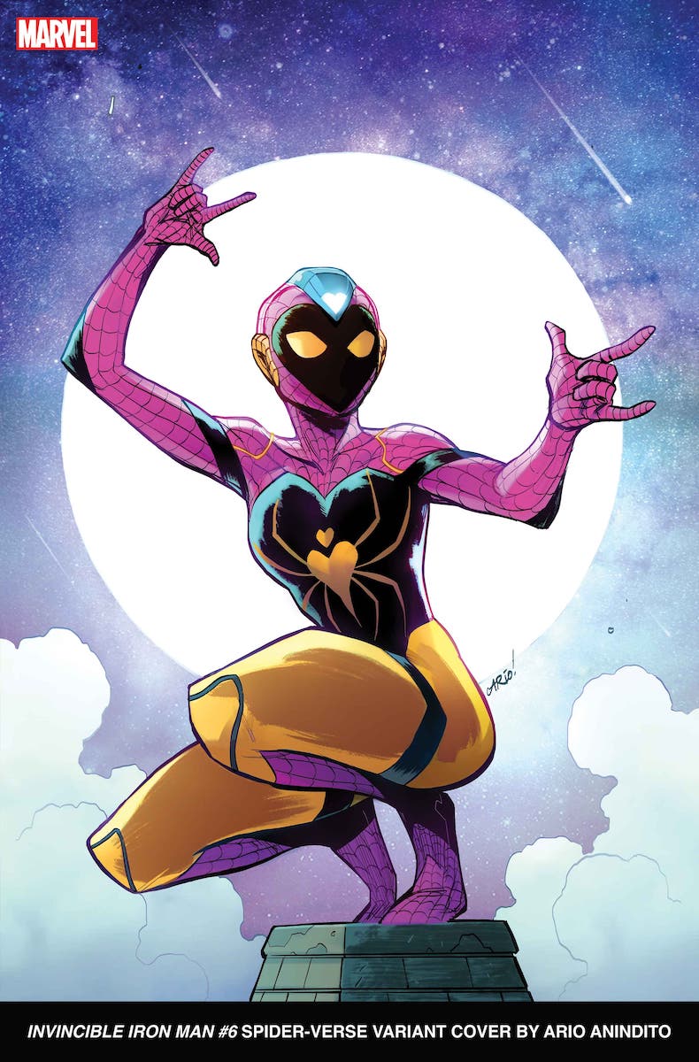 Spider-Verse variant covers trade Peter Parker for Marvel heroes