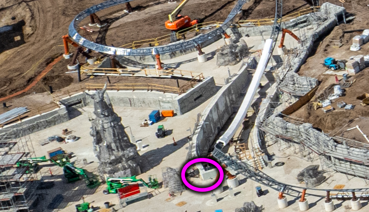Huge progress on five roller coasters at Universal's Epic Universe