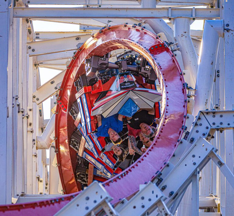 ArieForce One coaster at Fun Spot Atlanta exceeds expectations