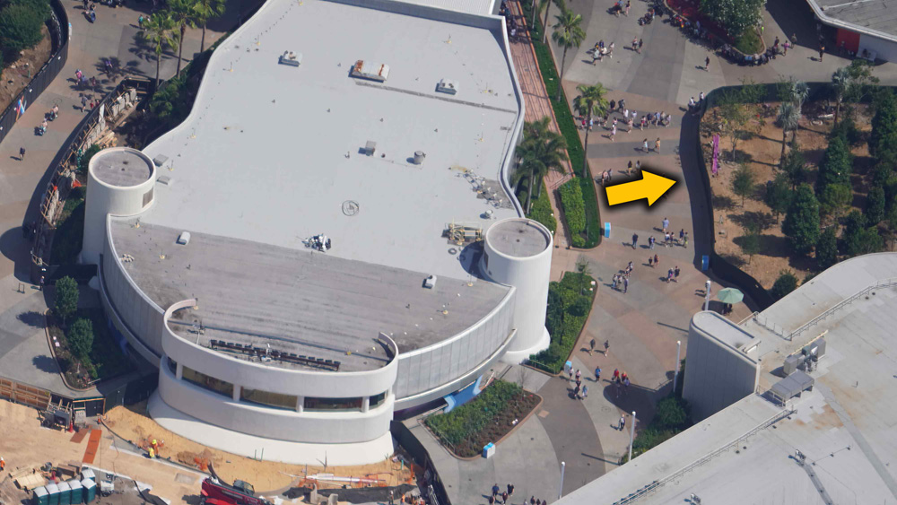 Disney Construction Update: Small forest added to Epcot