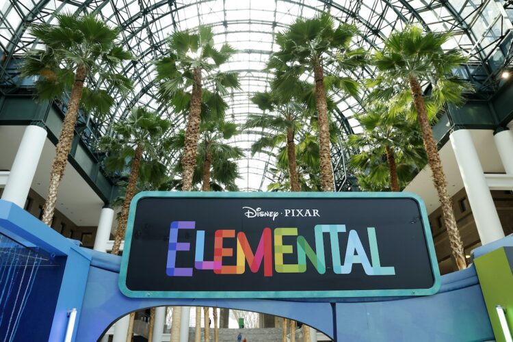 Take a look inside the Pixar ‘Elemental Experience’ mall tour