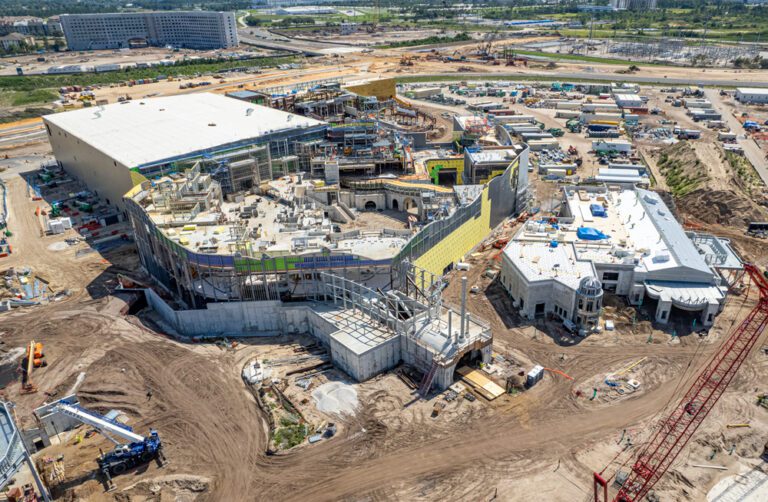 Starfall Racers ride construction rumor at Universal Epic Universe