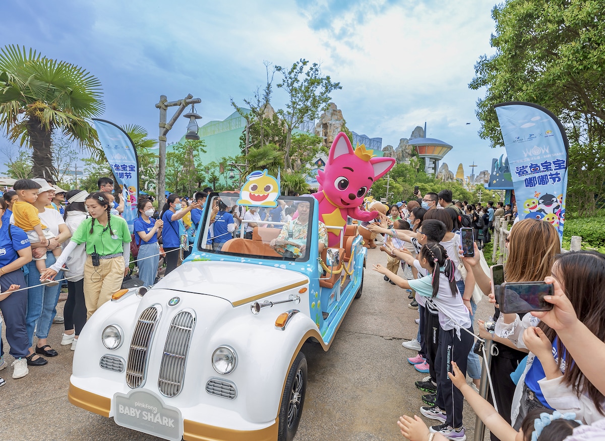 Baby Shark Festival comes to Shanghai Haichang Ocean Park