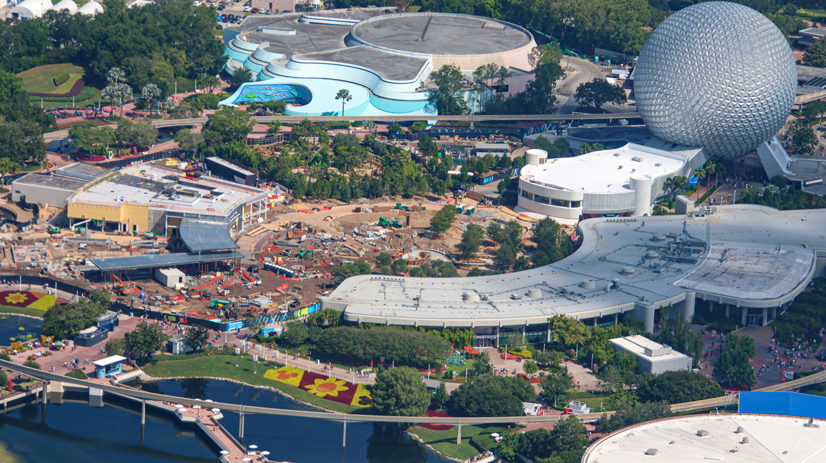 Epcot construction drags on 2,155 days past announcement