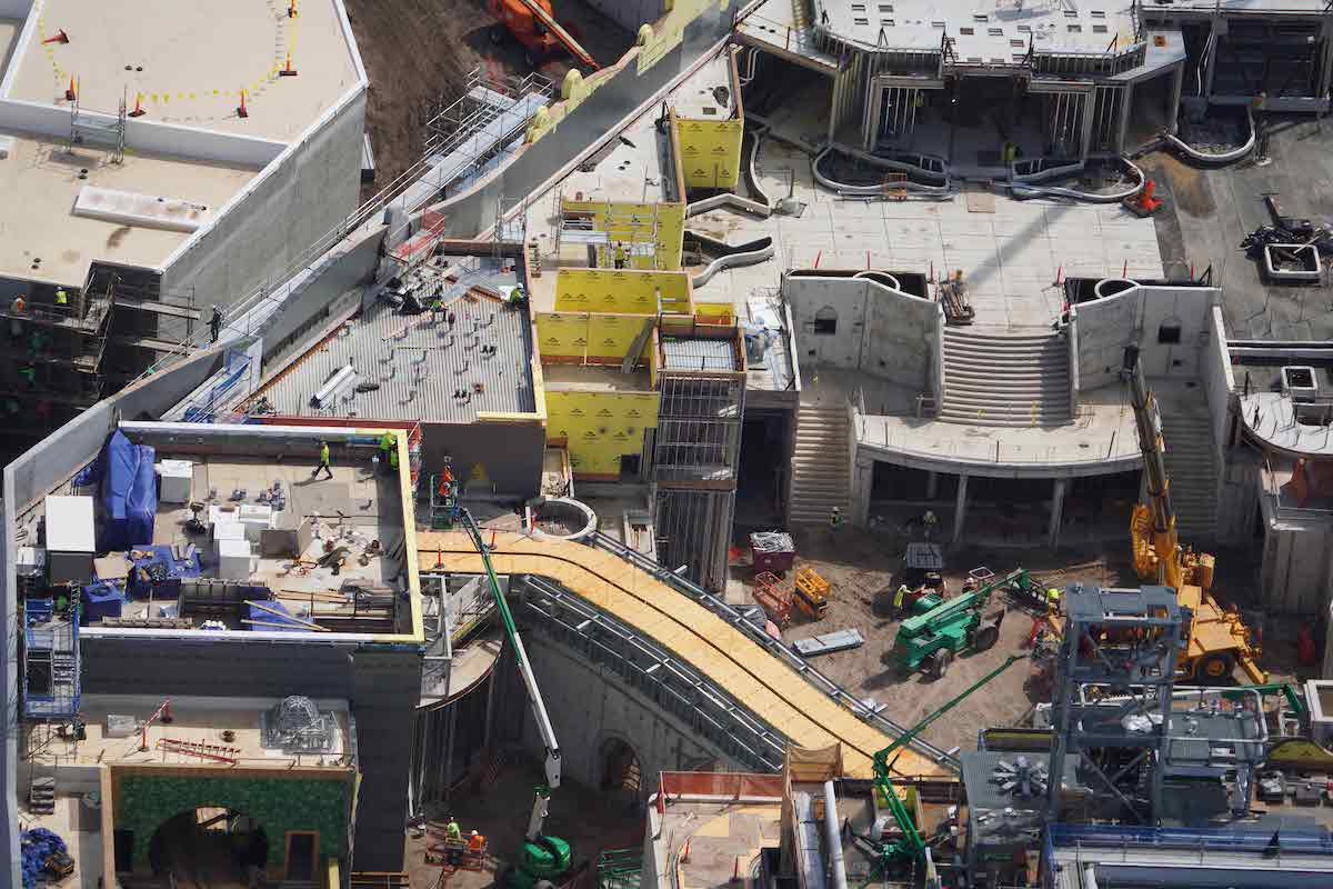 Super Nintendo World construction update at Epic Universe