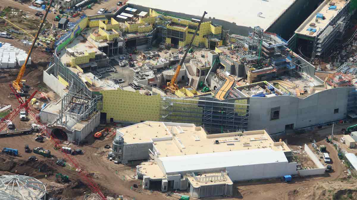 Super Nintendo World construction update at Epic Universe