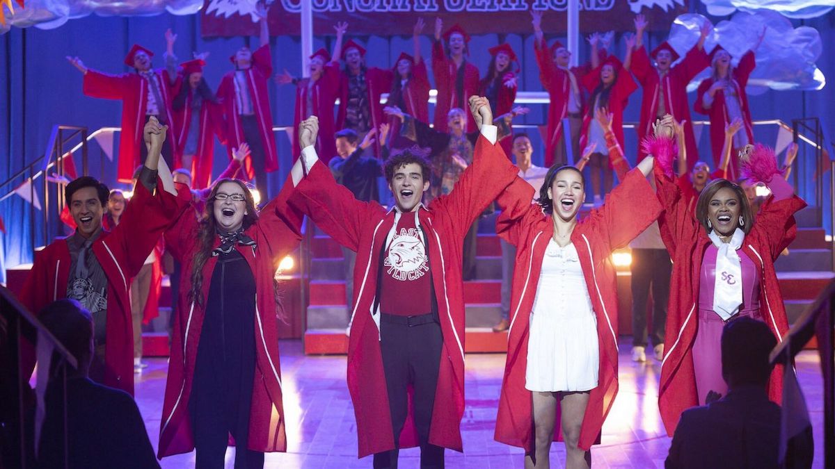 When 'High School Musical' put on a pep rally in Tomorrowland