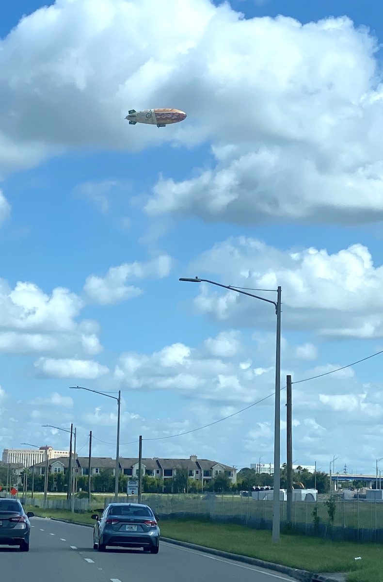 What it’s like to ride in a Subway blimp