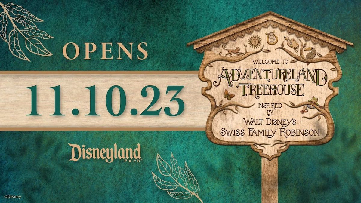 The Adventureland Treehouse will open on Nov. 10 at Disneyland