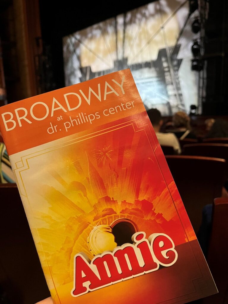 The sun has come out in Orlando for the classic musical 'Annie'