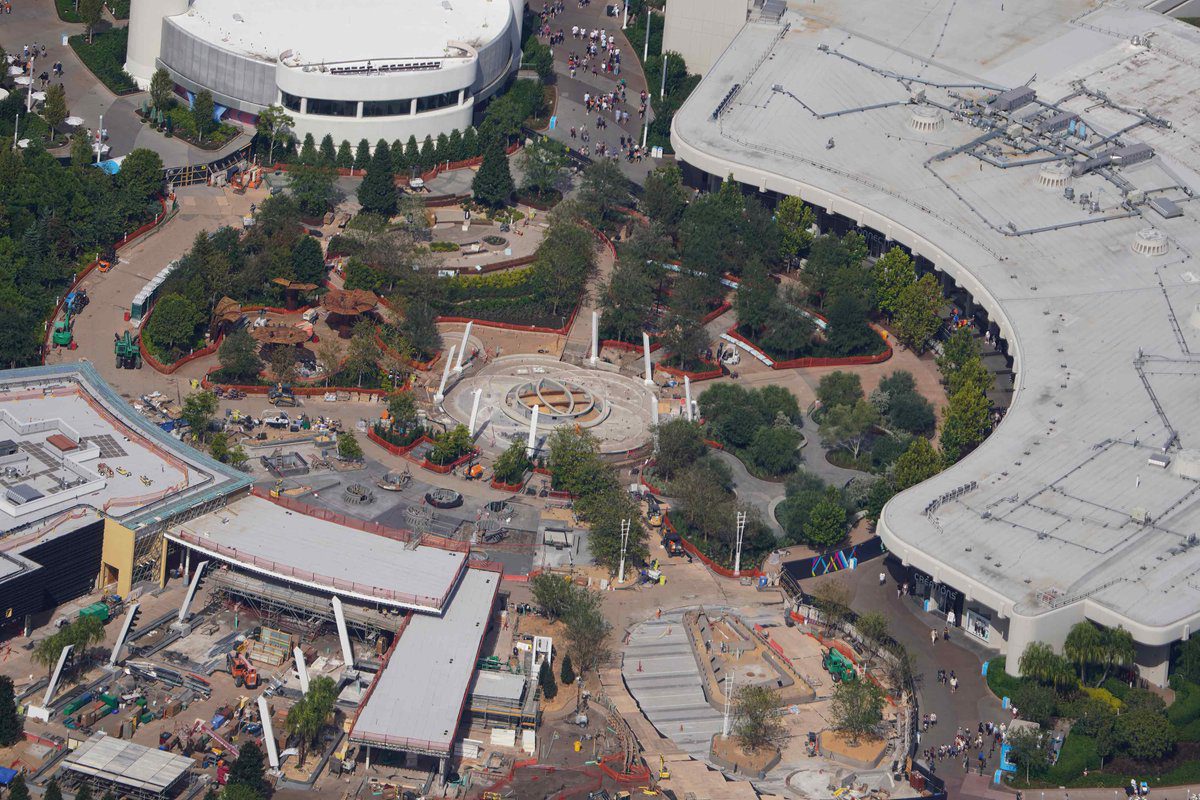 Construction Update: Epcot's World Celebration looking good