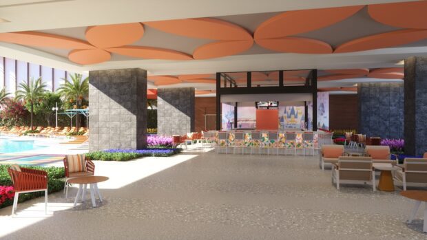 Palm Breeze Bar opens Nov. 2 at The Villas at Disneyland Hotel
