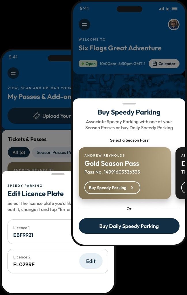 Six Flags introduces Speedy Parking