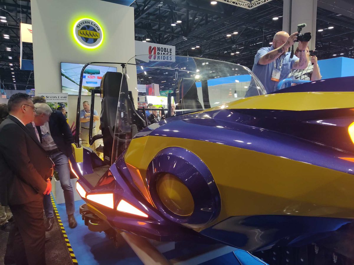 All the theme park ride vehicles unveiled at IAAPA Expo 2023