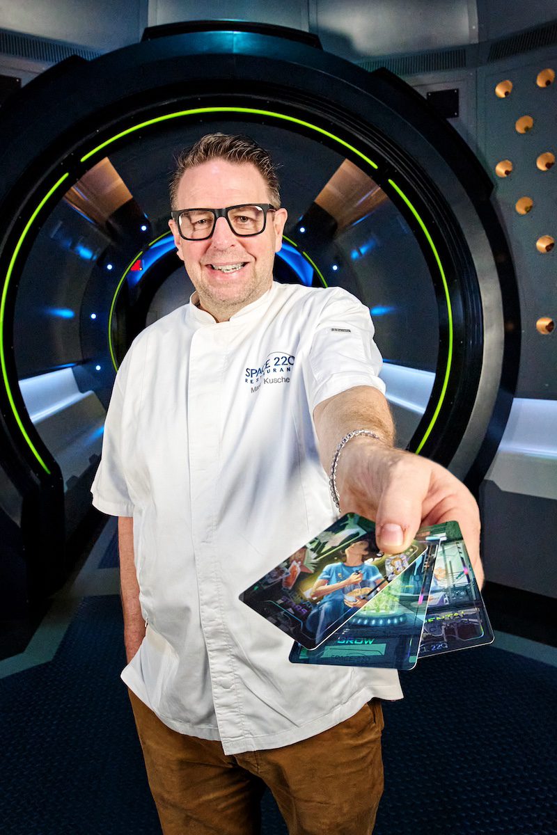 New rare collectible Space 220 cards debut at Epcot