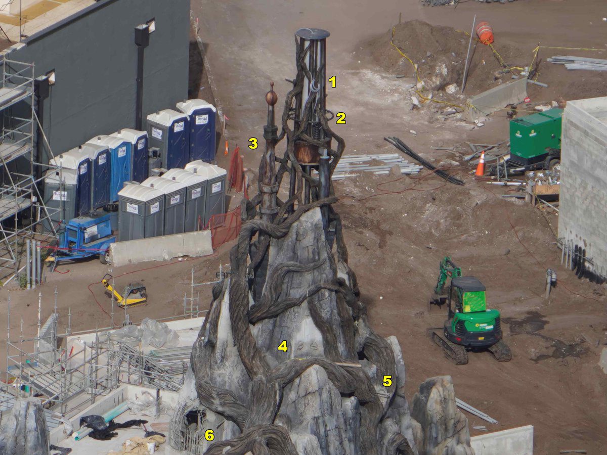 The amazing portal into Universal Monsters land in Epic Universe