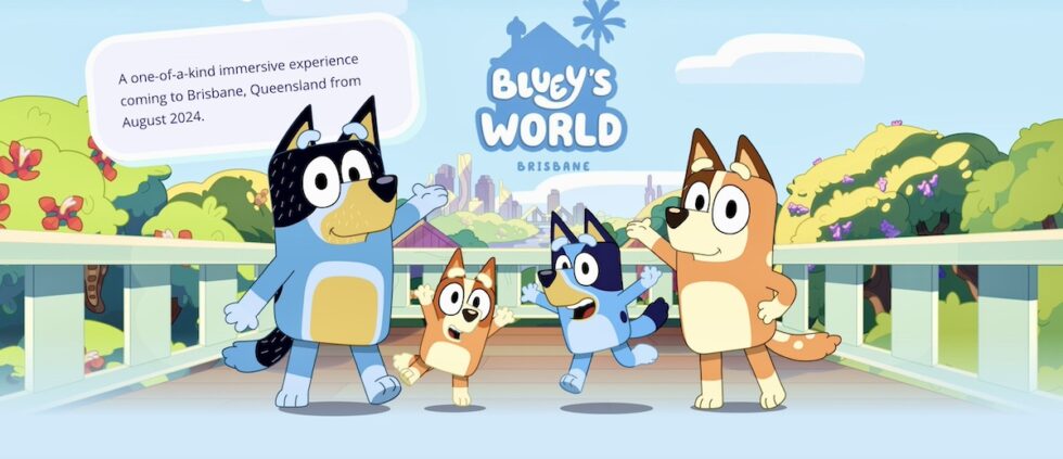Bluey’s World experience coming to Australia in 2024