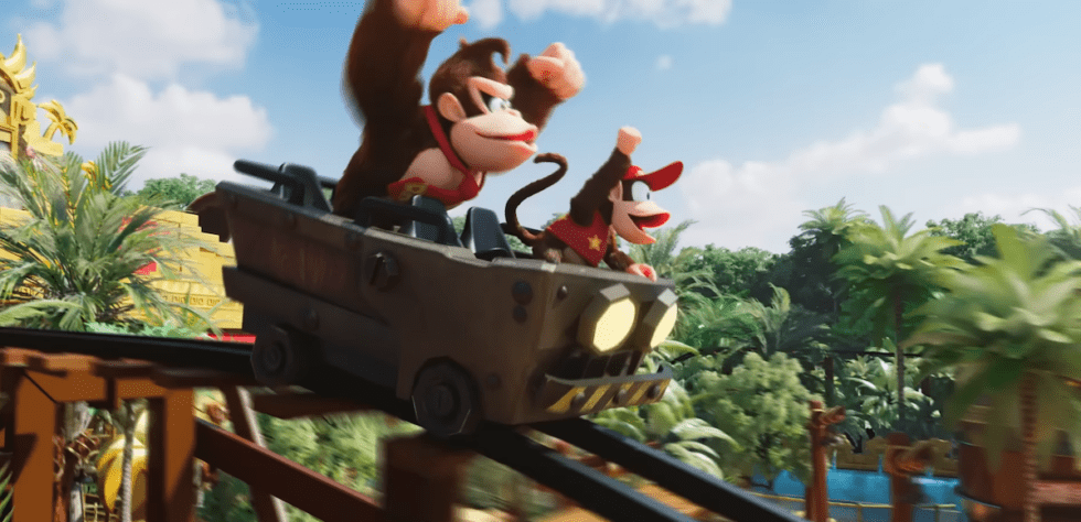 Donkey Kong roller coaster details revealed for Japan