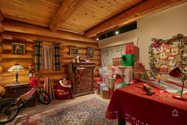 Take an AI-powered tour of Santa's $1.18M North Pole cabin