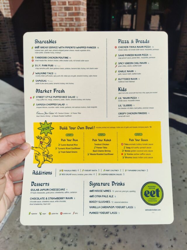 Eet by Maneet Chauhan is now open at Disney Springs