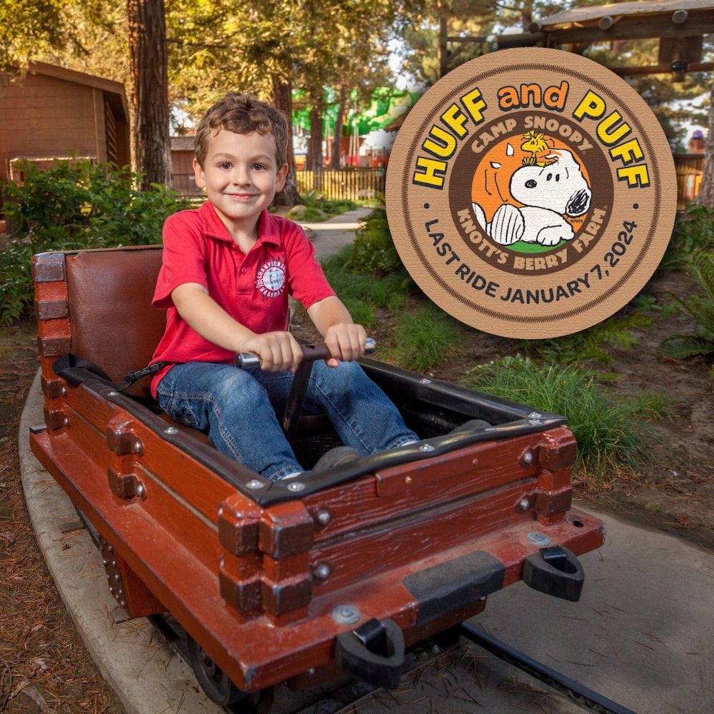 Last chance to ride a Camp Snoopy classic at Knott’s Berry Farm