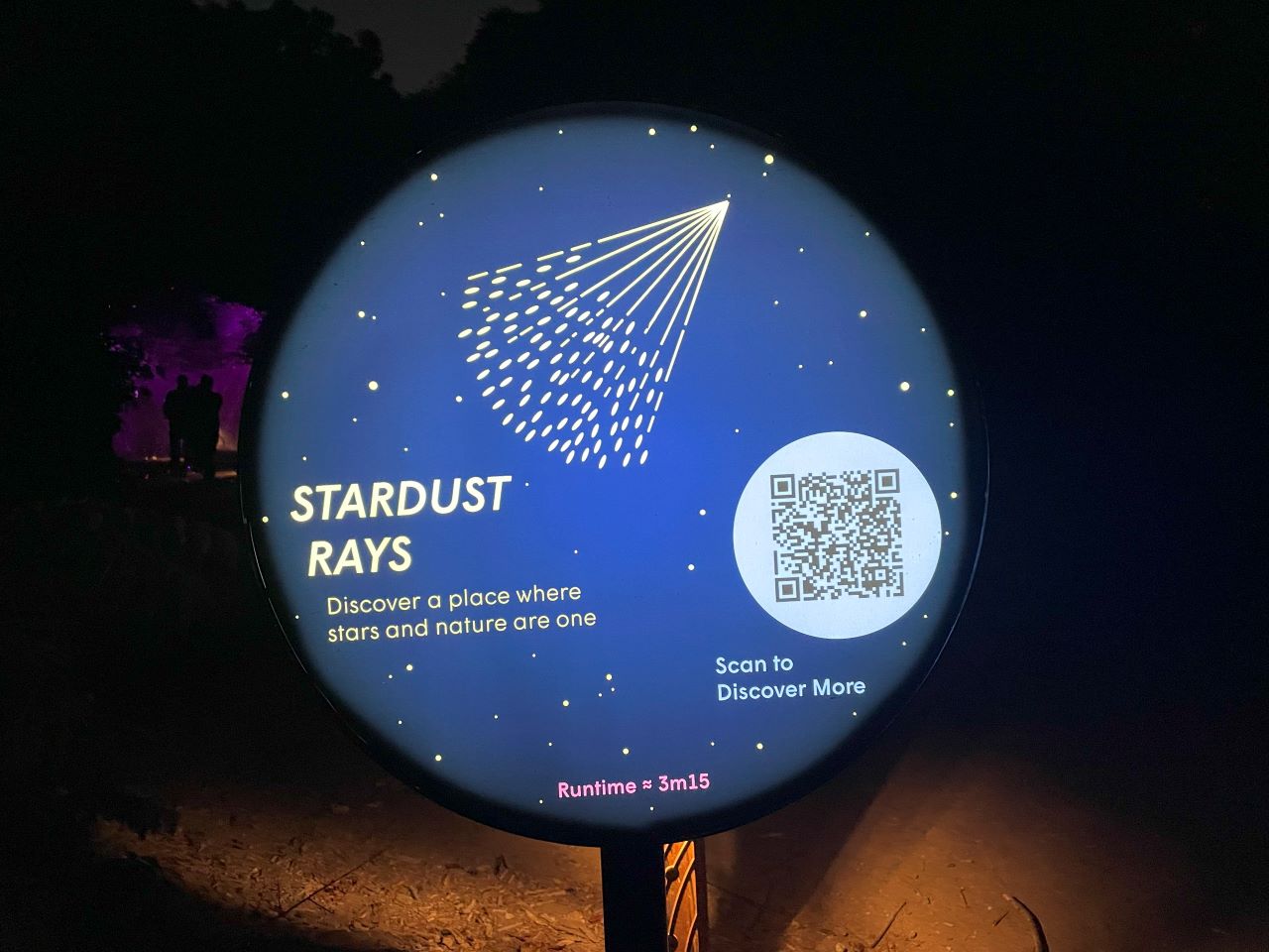 Nighttime light show ‘Astra Lumina’ creates a magical atmosphere