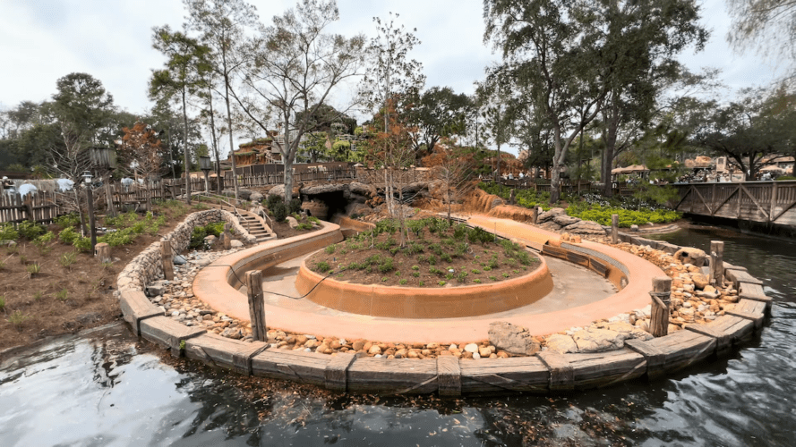 Photos: A year of construction progress at Tiana's Bayou Adventure