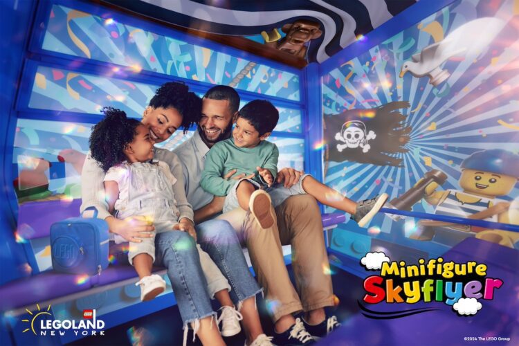 Legoland New York soars in 2024 with the Minifigure Skyflyer