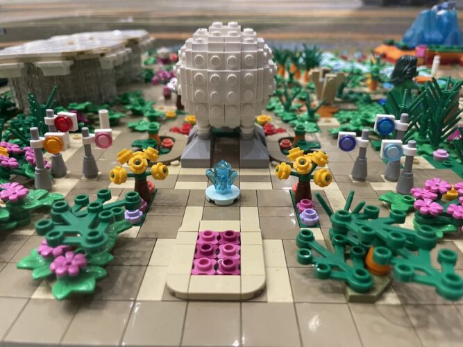 An artist's journey of creating theme parks from Lego bricks