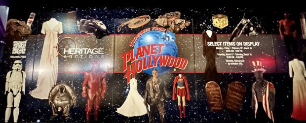 Own a piece of Hollywood from Treasures of Planet Hollywood