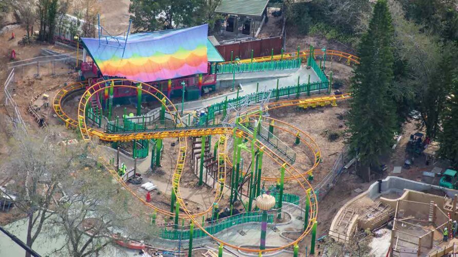 Universal's DreamWorks land adds Poppy and Branch fountain