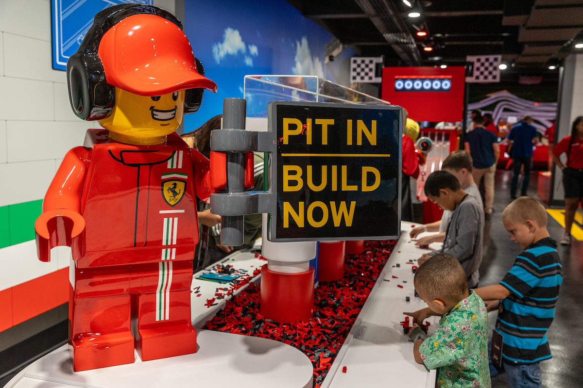 New Lego Ferrari Build & Race now open at Legoland Florida