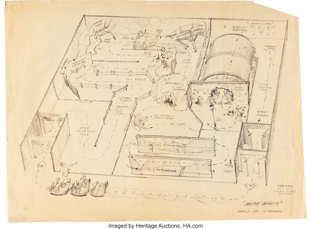 Art of Disneyland auction features Marc and Alice Davis archives