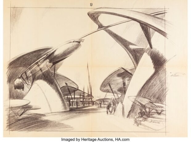 Art of Disneyland auction features Marc and Alice Davis archives