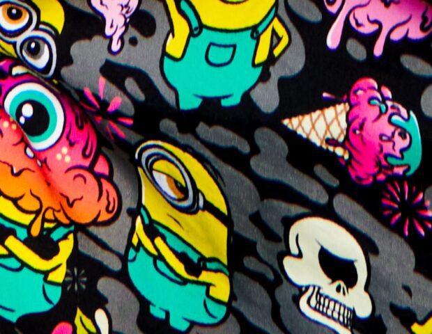 Minions x Buff Monster apparel now available at UNIVRS