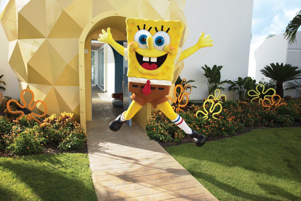 Nickelodeon Hotels have the most characters in the Caribbean