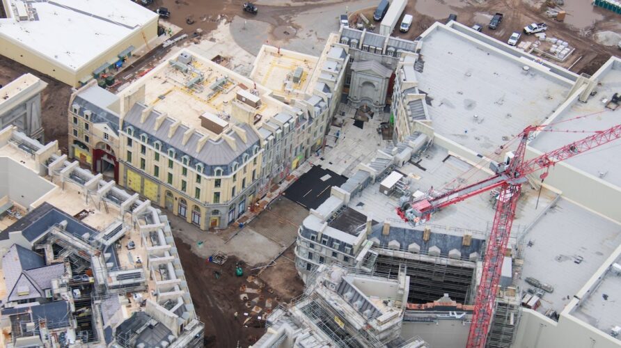 Construction update: Wizarding World theming at Epic Universe