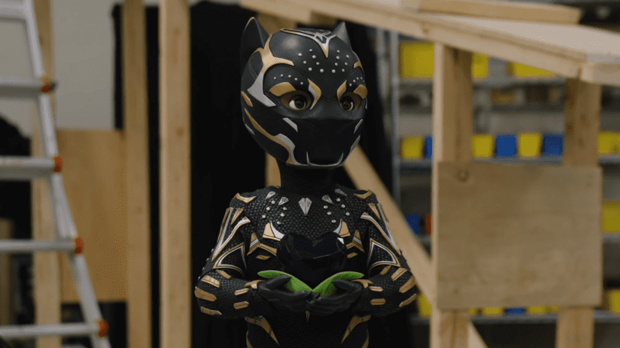 Marvel characters in 'It's a Small World with Groot' at Tokyo Disney