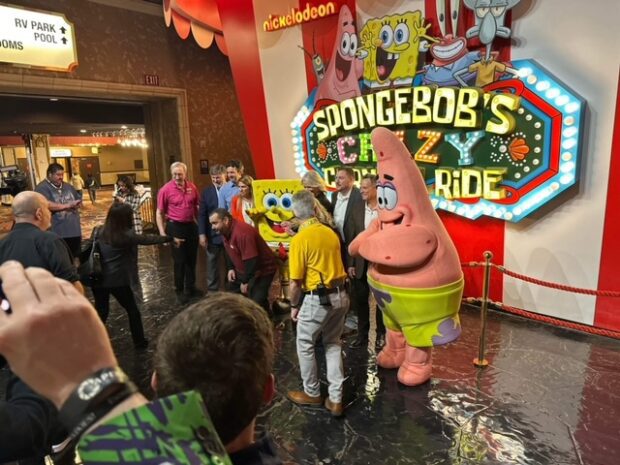 SpongeBob's Crazy Carnival Ride now open in Las Vegas