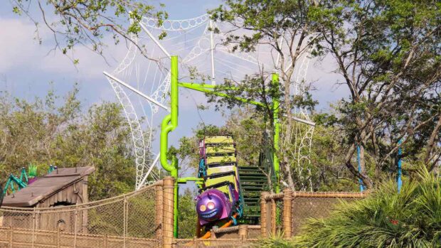 Trollercoaster ride vehicle revealed, testing in DreamWorks land