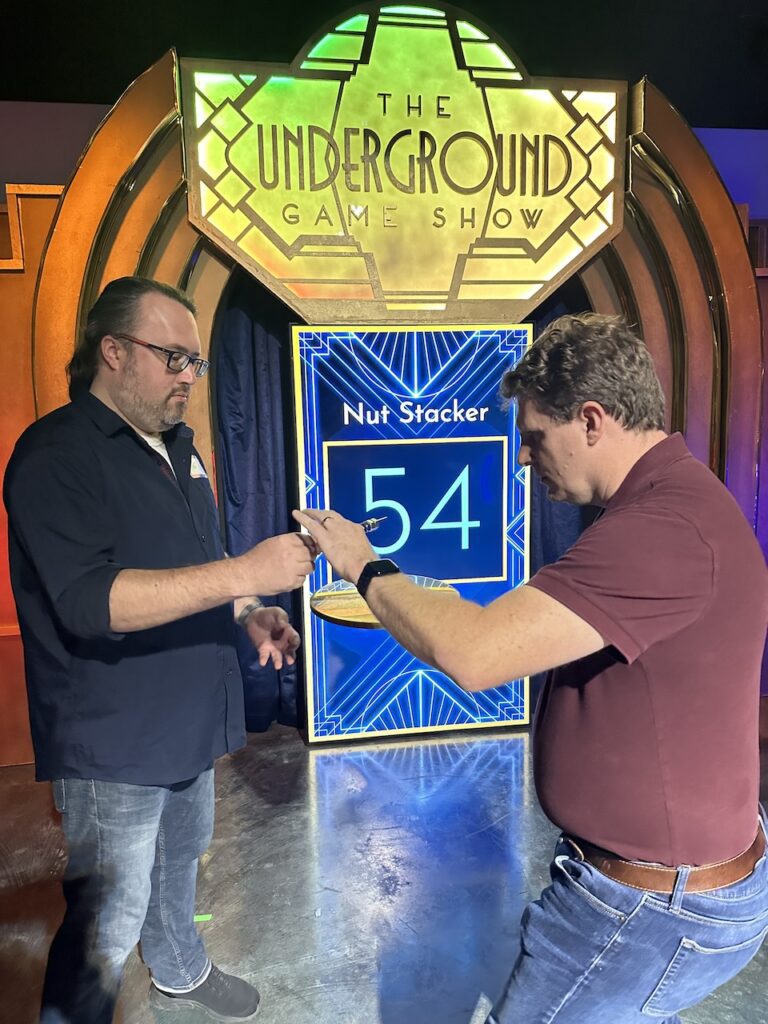 Review: Underground Game Show is family game night with a twist