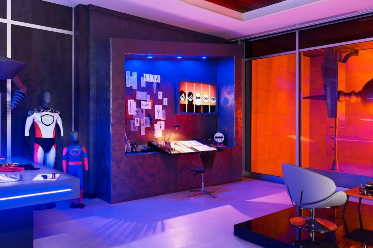 Airbnb Icons adds Edna Mode's house, design lab from 'Incredibles'