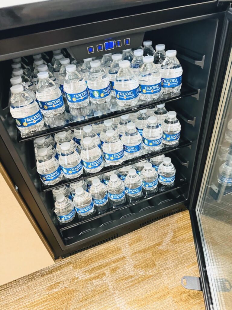 Inside the new Visa cardholder lounge at Universal Studios Florida