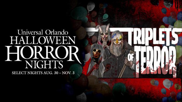 HHN33 haunted house reveal: Triplets of Terror