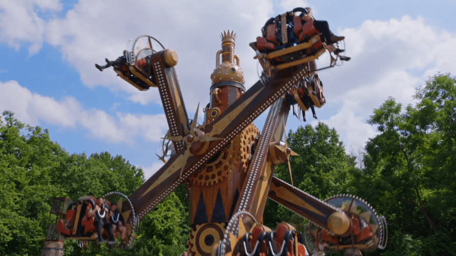 SteamTown area now open at Six Flags America with new ride