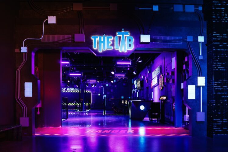 The Lab Gaming Hub Now Open At Area15 With Ar Dodgeball