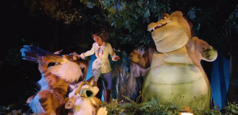 Tiana's Bayou Adventure scene-by-scene breakdown, photos, lore