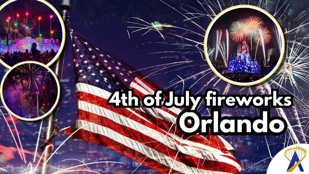 Fourth of July fireworks schedule for Orlando theme parks 2026