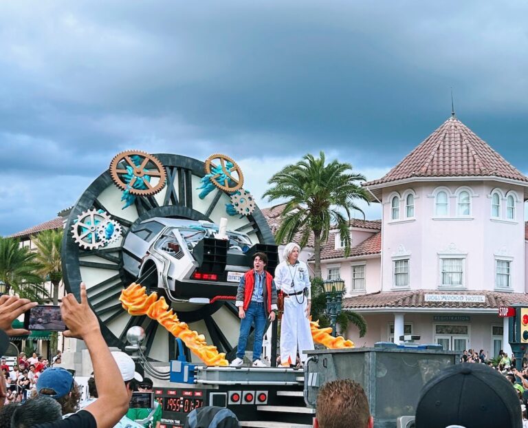 Photos of Universal's new parade floats: 'E.T.,' 'Back to the Future'