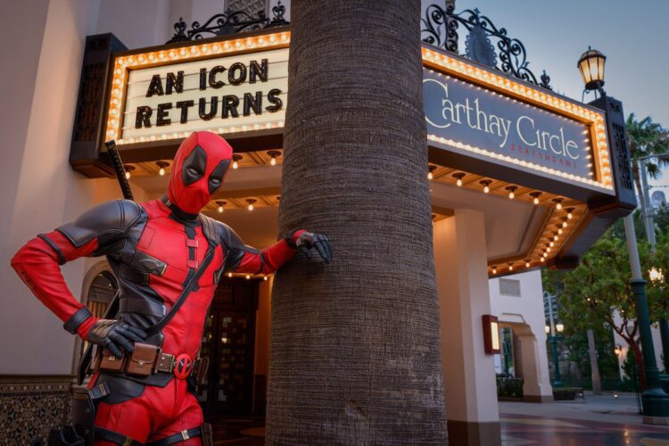 Deadpool arrives at Disney theme parks
